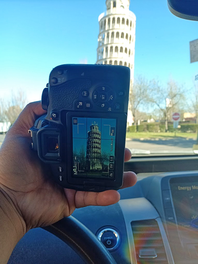 Capturing the lean scene! This photographer knows that sometimes, the best souvenirs are the ones you can't buy in a gift shop.