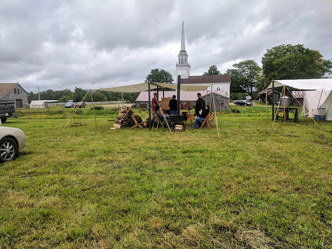 Pitch perfect: These canvas tents transport you straight to a Civil War encampment, minus the hardtack and questionable hygiene practices.
