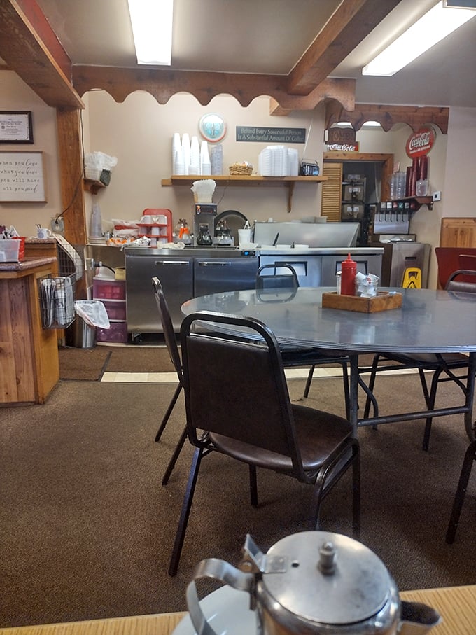 Coffee station or happiness headquarters? You decide. But we all know the answer involves caffeine.