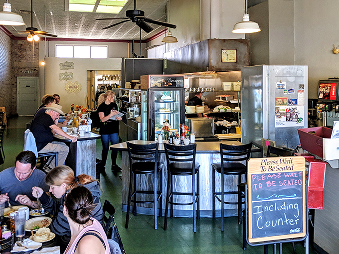Pull up a seat at the counter and join the breakfast club. It's like "The Breakfast Club" movie, but with better food.