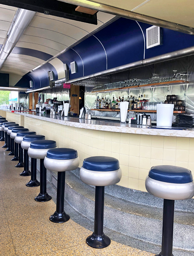 Pull up a seat at the counter and watch the diner magic happen. It's dinner and a show, all in one!