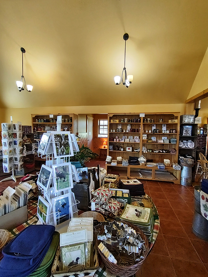 A feast for the eyes and the wallet. This gift shop is where maple dreams and souvenir fantasies collide.