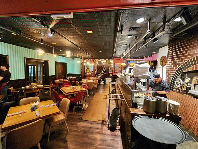 Culinary theater at its finest! Watch as chefs transform simple ingredients into edible masterpieces in this open kitchen spectacle.