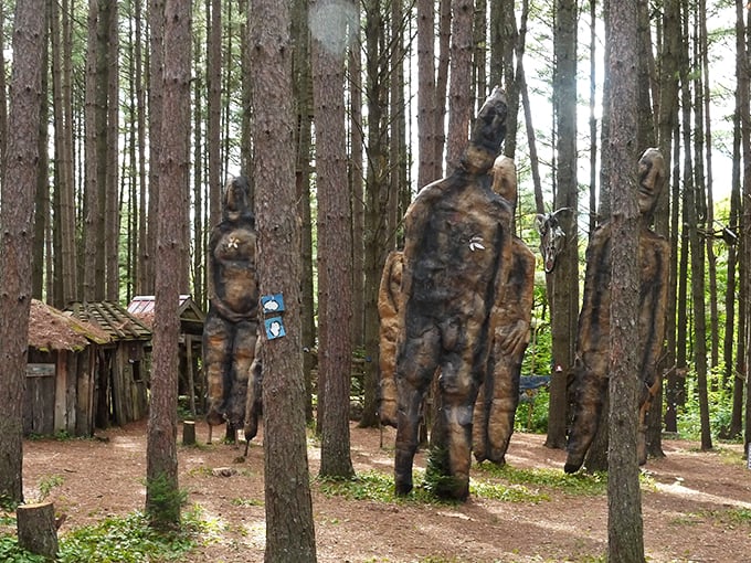 Where the wild things really are! These forest dwellers look like they stepped right out of a Tolkien tale with a twist.