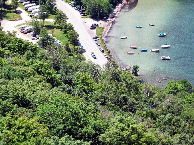 Lake Willoughby: where the water's so blue, it makes the Caribbean jealous.