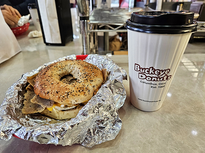 The bagel that puts New York on notice! This golden ring of deliciousness is ready for its Ohio moment.