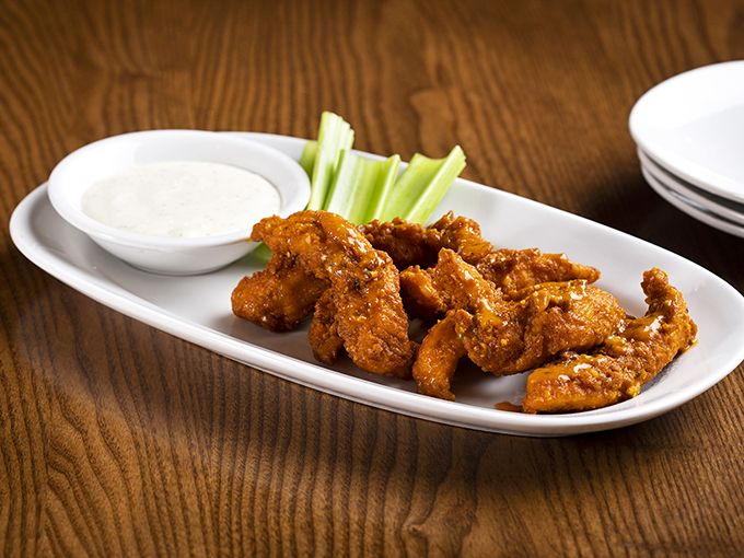 Wings so good, they'll make you forget about your New Year's resolution. Sorry, kale, you've been replaced.