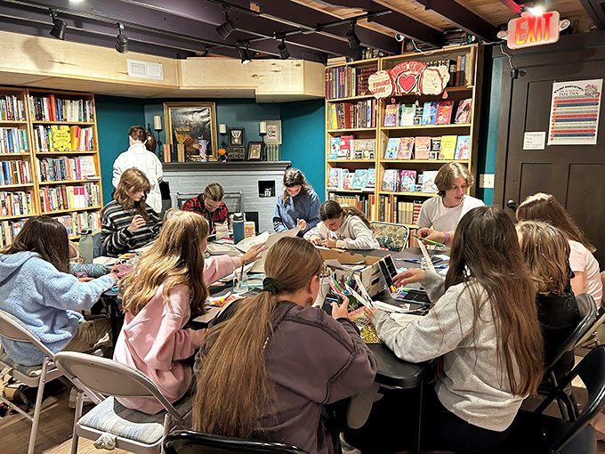 Crafting community, one page at a time! Fox Den's events bring book lovers together, proving that reading doesn't have to be a solitary activity.