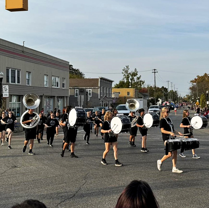 March to your own drum &ndash; or tuba! Holly's band brings new meaning to 'dancing in the street.' Traffic jam never looked so fun!