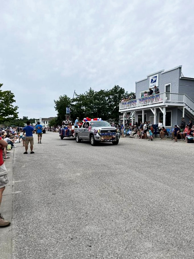 When the whole town shows up for a parade, you know you're in for a real slice of Americana pie.