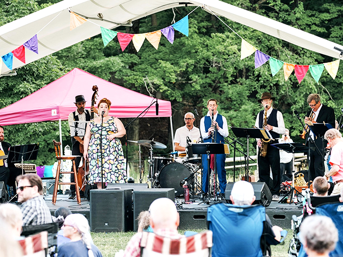 Toe-tapping tunes and farm-fresh air &ndash; it's like Coachella for the cheese and cider crowd! No flower crowns required, but overalls are welcome.