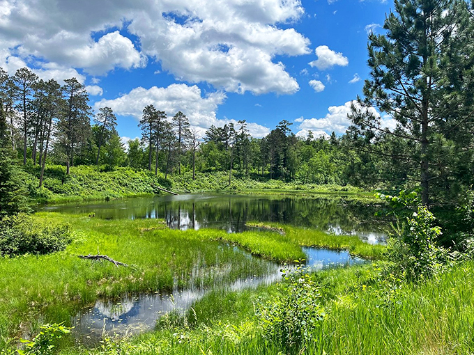 Mother Nature's infinity pool: Where the sky meets the water in a display that puts even the fanciest resorts to shame.