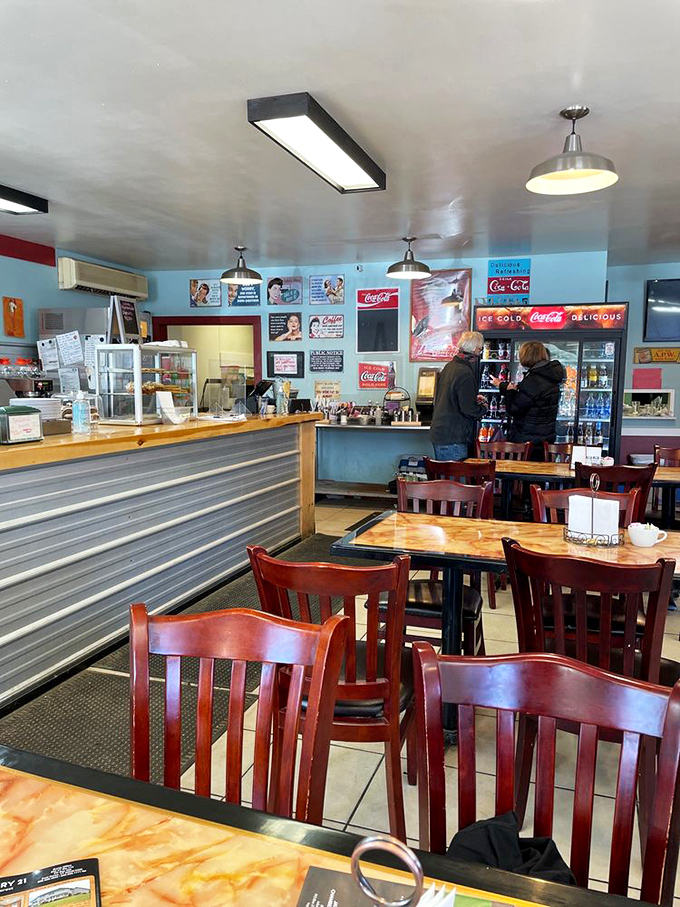 Tables set for a feast, menus promising delights &ndash; this view is the calm before the delicious storm. Get ready for a meal that'll make your Instagram followers green with envy.