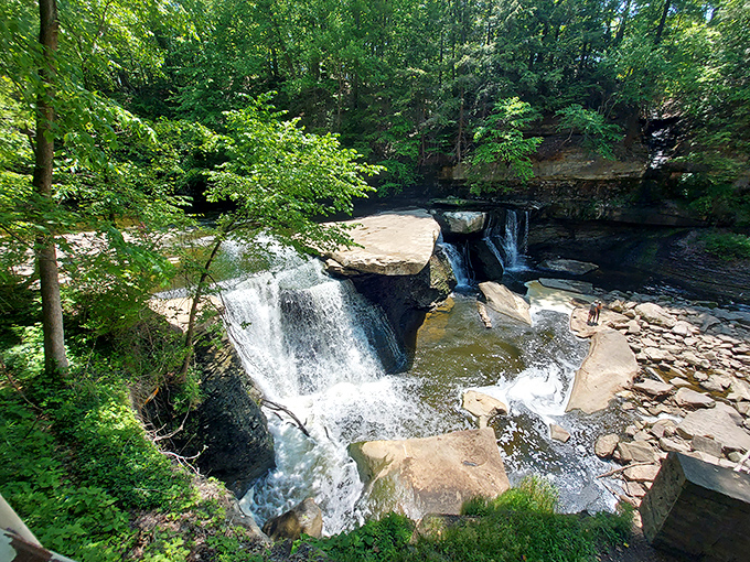 Nature's own grand finale! The Great Falls of Tinkers Creek is putting on a show you can't miss.