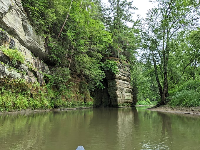 Paddle through Kickapoo's wonders. It's "The River Wild," Midwest edition &ndash; thrills guaranteed, Meryl Streep not included.