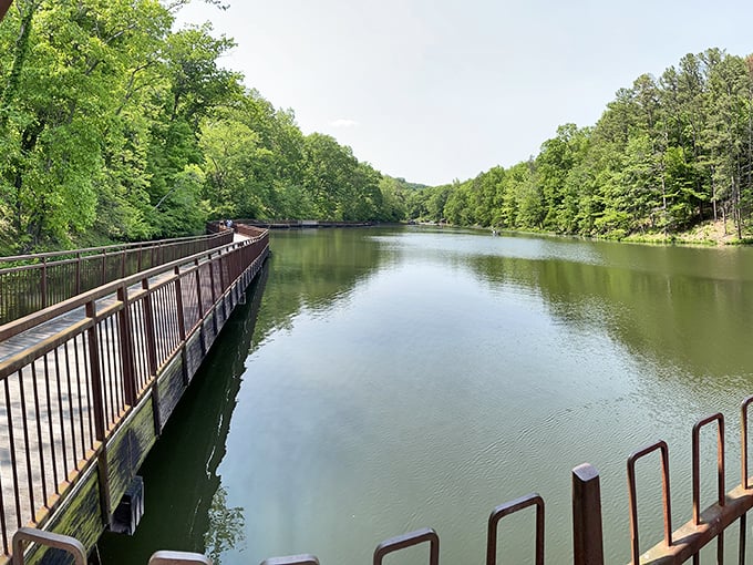 Roadside eruption of beauty: Lake Vesuvius is a geological journey without leaving Ohio.