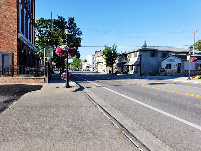 Lexington: Where Lake Huron hugs Main Street. This marina view is so perfect, you'll swear you've stepped into a travel brochure.