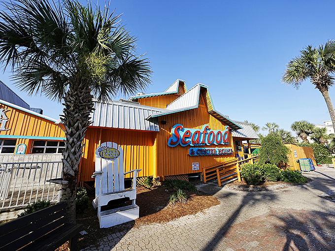 The Back Porch: Your cool aunt's beach house, if she were a gourmet chef. Stress evaporates at the door!