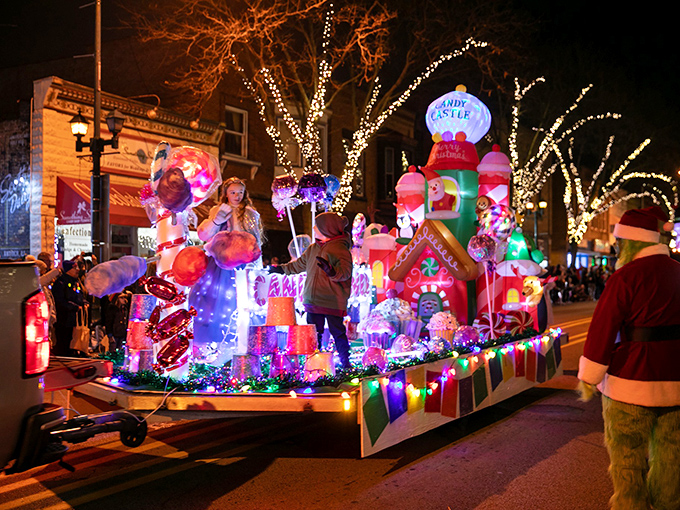 Put it in park and step back in time &ndash; Antioch's holiday charm is best savored slowly.