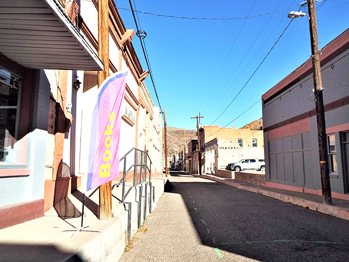 Check out Clifton's Cliff Jail. It's the only place where "between a rock and a hard place" is a selling point!