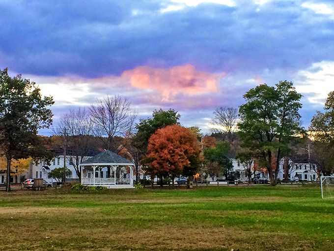 Norwich's town green: If this doesn't make you want to pack up and move to Vermont, nothing will. It's New England charm dialed up to eleven.