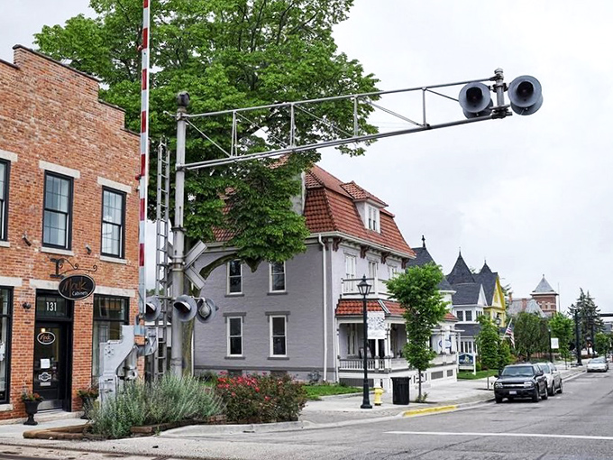 Tipp City's historic heart: Small-town charm, big-time character. These storefronts have probably seen more drama than a daytime soap opera.