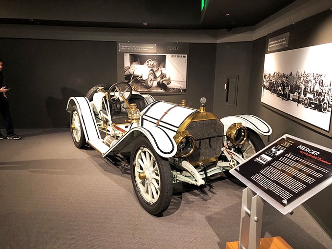 The granddaddy of speed! This 1912 Mercer isn't just old; it's the automotive equivalent of finding King Tut's tomb &ndash; but way cooler.