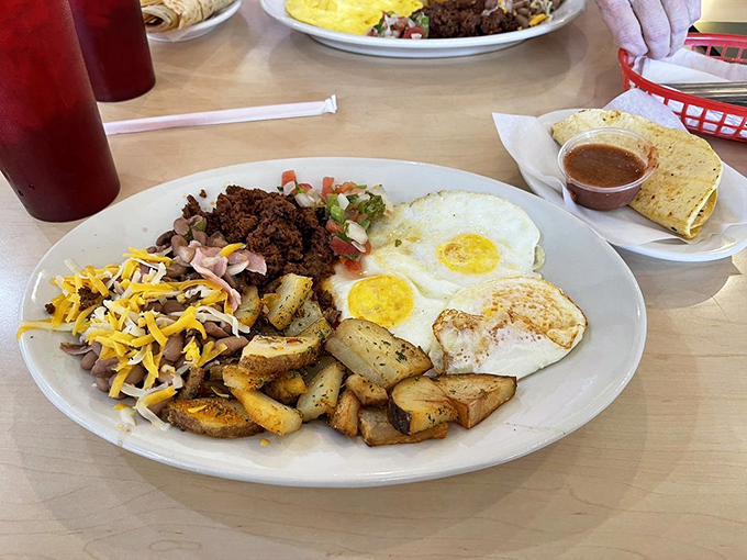 The "I can't decide" special: A little bit of everything, a whole lot of yum. It's like your taste buds won the lottery.