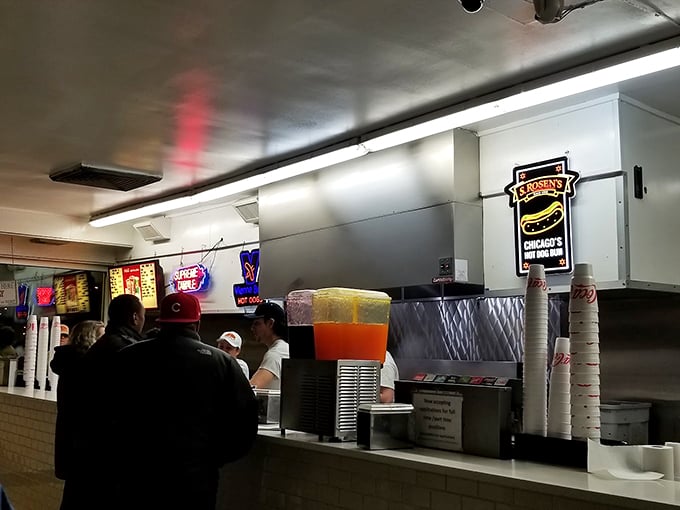 At this counter, dreams come true and arteries clog. But hey, you only live once, right?