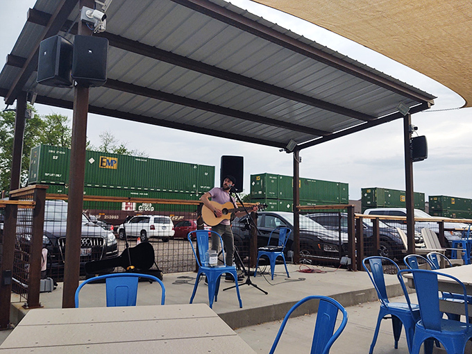 Live music and cold brews &ndash; name a more iconic duo. This outdoor stage is where food comas meet foot-tapping good times.