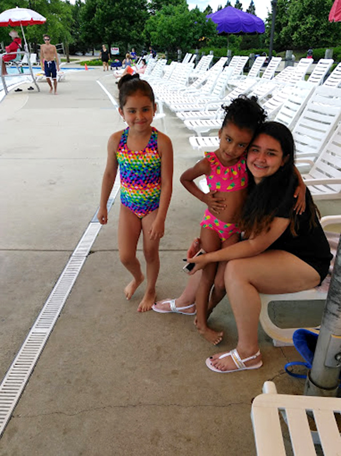 Lounge chair paradise! The hardest decision here? Whether to nap or people-watch. Why not both?