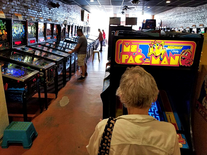 Waka waka this way! Pac-Man still reigns supreme in this kingdom of joysticks and buttons.
