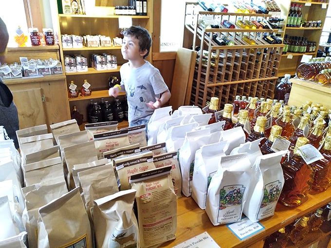Kids in a candy store? More like kids in Vermont's ultimate snack paradise. Good luck getting them to leave without a souvenir or ten.