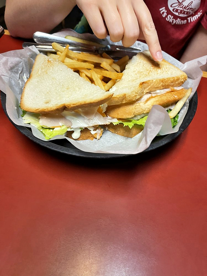 The Smoked Turkey Club: a sandwich so good, it should have its own fan club. Membership perks include deliciousness in every bite.