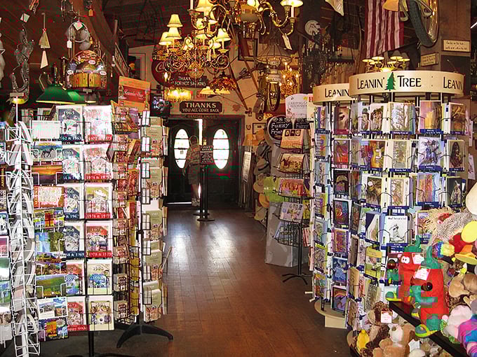 Souvenir shopping or treasure hunting? This store's packed shelves promise memories to take home &ndash; and maybe a kitchen sink too!