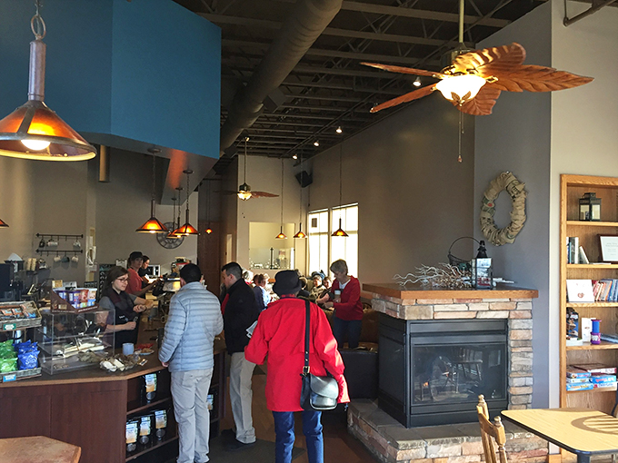 Where the magic happens! The bustling counter is like a caffeinated command center, fueling the good people of Northfield.