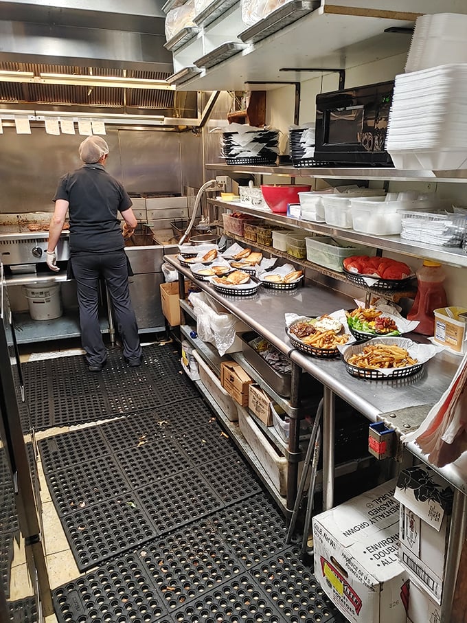 Behind the scenes, where the magic happens. This kitchen's cooking up more hits than The Beatles in their prime.