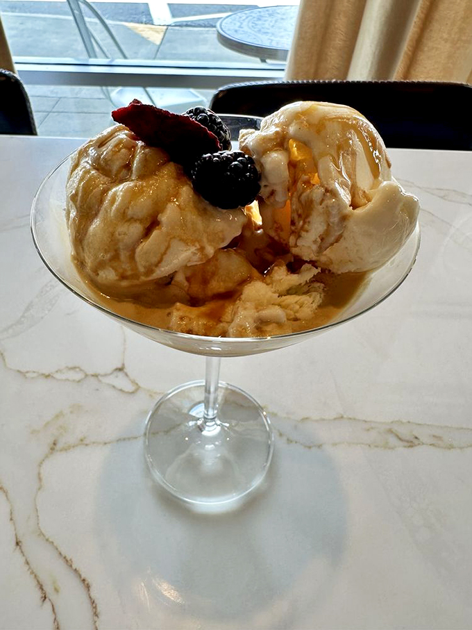 Ice cream for grown-ups! This affogato looks like it could turn any bad day into a "treat yo' self" celebration.
