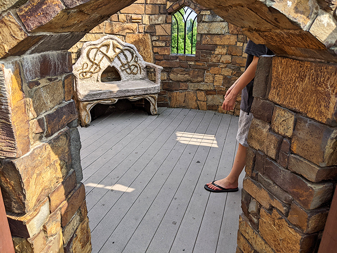 "Fit for a king... or at least a very imaginative kid! This pint-sized throne room is where daydreams come to life."