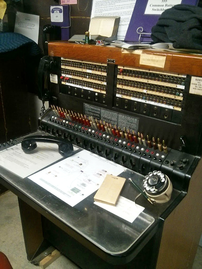 This impressive switchboard setup reminds us that before AI assistants, real people connected our calls.