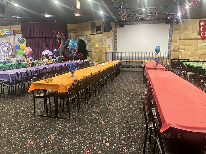 Party like it's 1399! This medieval-themed event space is perfect for birthdays, bar mitzvahs, or your next jousting tournament. Don't forget to BYOS (Bring Your Own Sword).