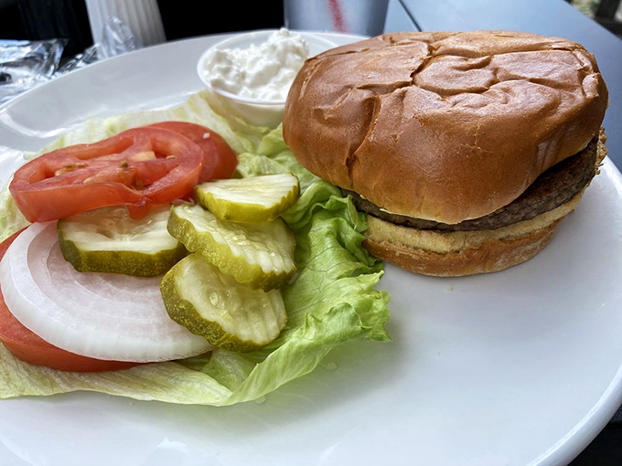 Even vegetarians get their moment in the sun! This garden veggie burger proves that plant-based can be just as indulgent and satisfying as its meaty counterparts.