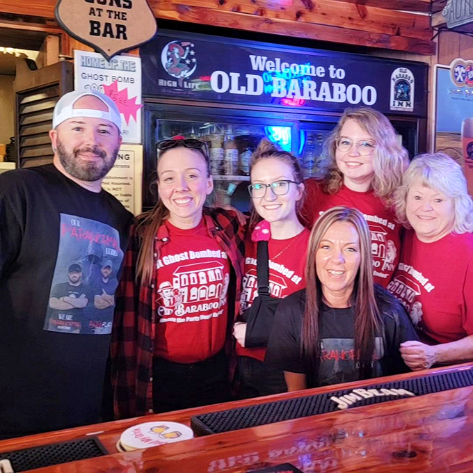 Ghost hunting's never looked so good! These enthusiasts are ready to track down some supernatural shenanigans.