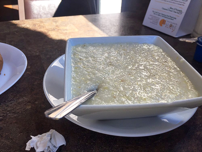 Smooth, creamy, and oh-so-comforting. These grits are like a warm hug for your taste buds on a chilly Michigan morning.