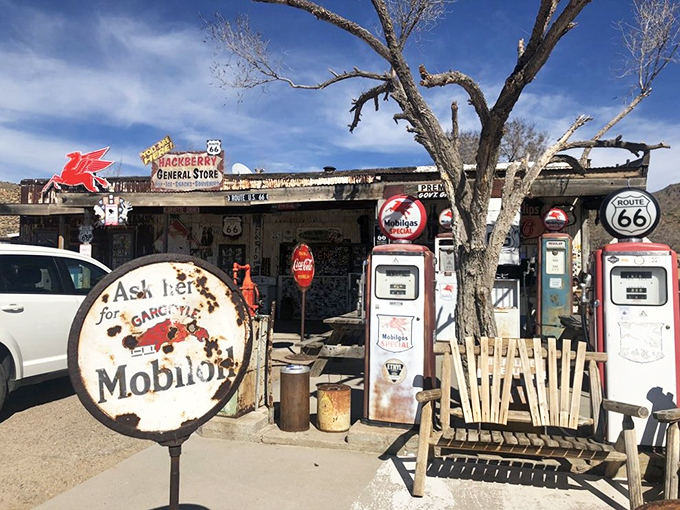Is it a store or an art installation? At Hackberry, the line blurs! This sticker-covered wonderland is like Instagram before smartphones &ndash; every surface tells a story.