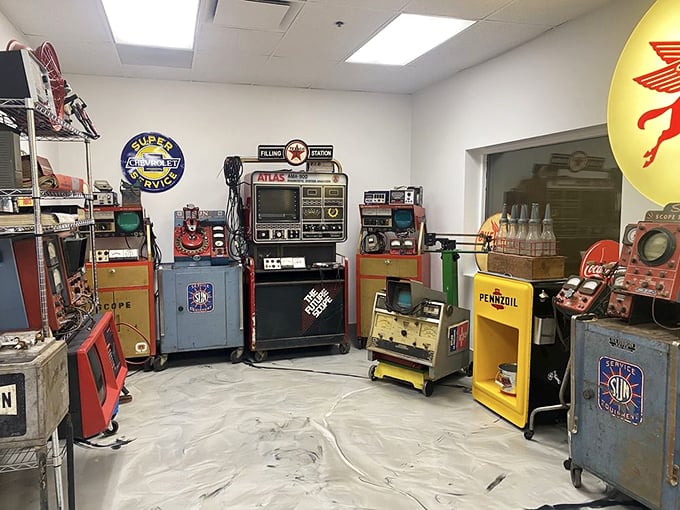 Tools of the trade: This isn't just a collection of old gadgets&mdash;it's a shrine to the unsung heroes who kept America's wheels turning.