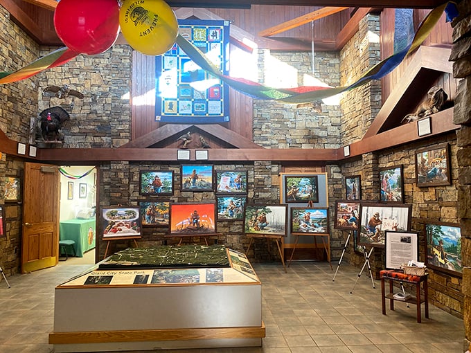 Part museum, part time machine. Step inside and travel back to when "streaming" meant catching fish in the nearby creek.