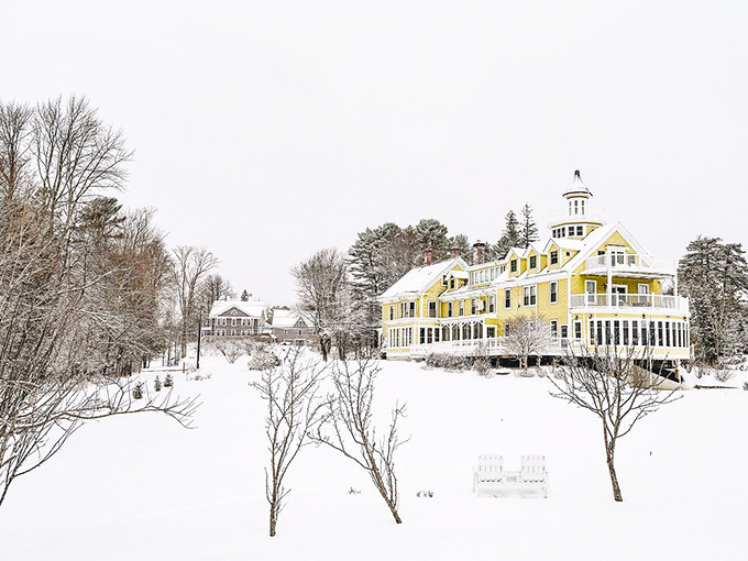 Winter wonderland or summer retreat? This chameleon of an inn looks stunning in every season.