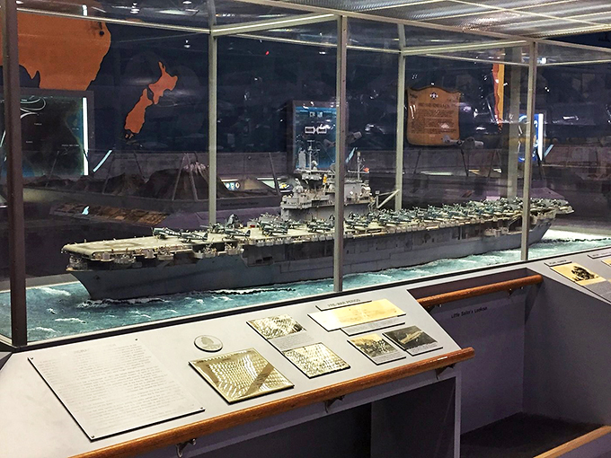 An aircraft carrier in Wisconsin? This model brings a slice of naval aviation to America's Dairyland.