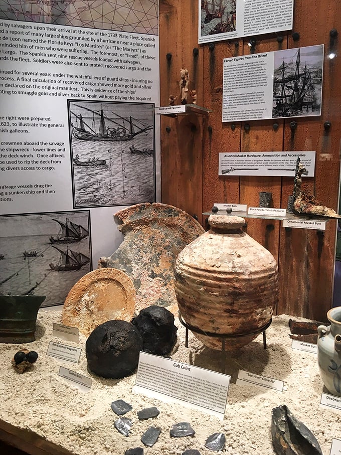 From cannonballs to cob coins, these artifacts are the ultimate show-and-tell items. Indiana Jones would be green with envy!